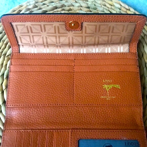 Lodis | Bags | Brand New Lodis Premium Leather Rfid Large Wallet | Poshmark